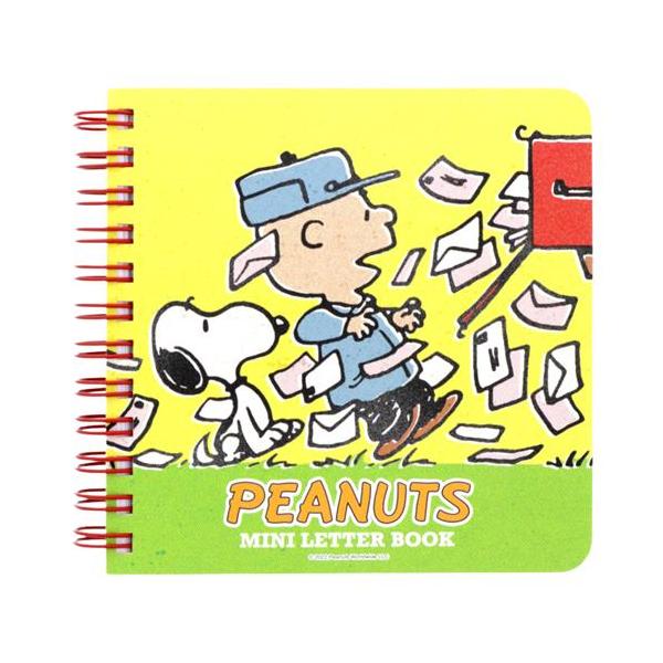 「レターセット」 スヌーピー 便箋 リングミニレターブック PEANUTS ONE PHRASE ピーナッツ サンスター文具 大人気スヌーピーのワンフレーズシリーズ 大人気PEANUTS/SNOOPYのキュートなステーショナリーが登場心に響...