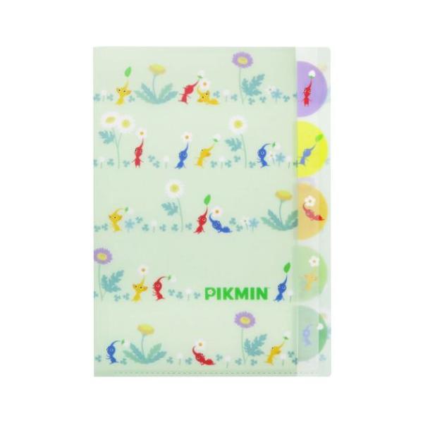 「ポケットファイル」 ピクミン 5ポケットダイカットクリアファイル ポケットファイル ライトグリーン 新入学 優しい色合いがオトナかわいいピクミンのステーショナリー 大人気ゲーム[ピクミン]のかわいいステーショナリーが登場ピクミンたちが自然...