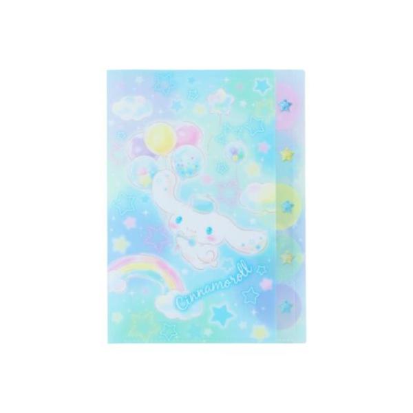 「ポケットファイル」 シナモロール ダイカットクリアファイル5P 5インデックス サンリオ ポケットファイル キャラクター ゆめかわ！ 夢みたいに可愛いゆめかわをテーマにしたシリーズ 大人気サンリオキャラクターグッズにまたまた可愛いnewア...