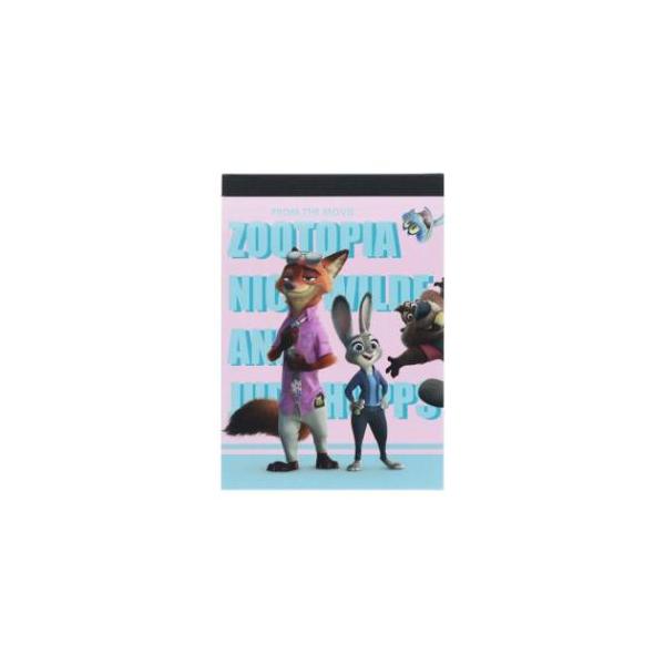 「メモ帳」 ズートピア2 キャラクター メモ帳 メモミニ ミニミニメモ ニック＆ジュディ ちょっとしたメモやメッセージに 2025年12月公開映画[ズートピア2]ますます盛り上がるディズニーキャラクターグッズにまたまた可愛いnewアイテム登...