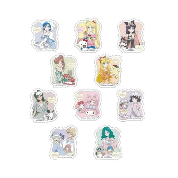 「クリップ マグネット」 美少女戦士セーラームーンxサンリオキャラクターズ キャラクター クリップ アクリルクリップコレクション 全10種 サンリオ セーラームーンxサンリオのパジャマパーティーシリーズ 2023年6月公開[劇場版 美少女戦...