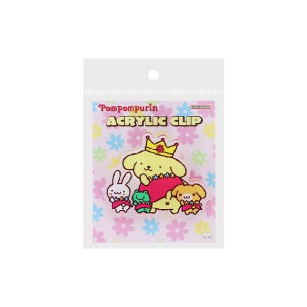 「クリップ マグネット」 ポムポムプリン アクリルクリップ サンリオ クリップ キャラクター 新生活が楽しくなる日常使いにピッタリのアイテム！ 大人気サンリオキャラクターグッズにまたまた可愛いnewアイテム登場こちらはとってもかわいい[アク...