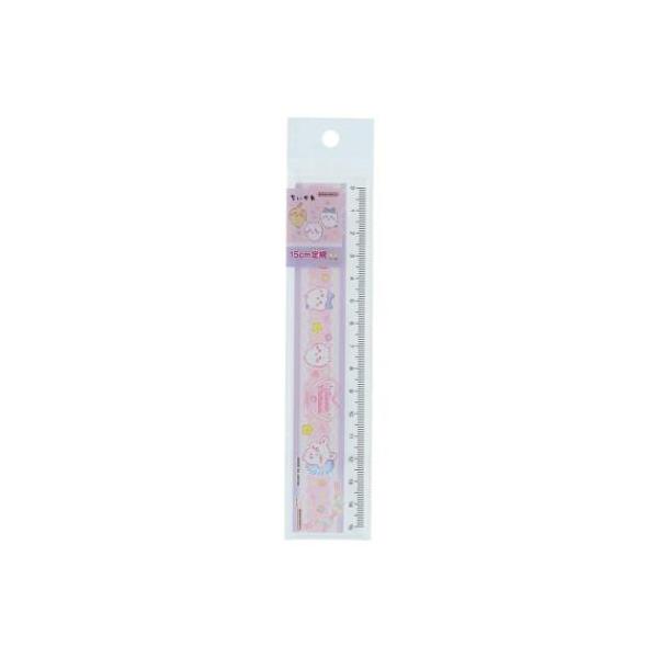 「定規」 ちいかわ グッズ ものさし キャラクター 15cm定規 新学期に可愛い雑貨や文具で揃えちゃおう ちいかわ ハチワレ うさぎ達の何気ない日常を描いたSNSに投稿される漫画が大人気イラストレーターのナガノが描く[ちいかわ]グッズにまた...
