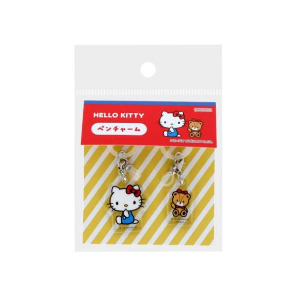 「キーホルダー」 ハローキティ ペンチャーム NLC サンリオ めじるしチャーム キャラクター New Life Collection 日々の生活を便利＆ご機嫌にするアイテム 大人気サンリオキャラクターからまたまた可愛いアイテム登場こちらは...