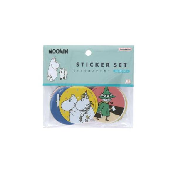 「ステッカー：キャラクター」 ムーミン 北欧 キャラクター ステッカー たっぷりステッカーセット なかま ヒュバ マトカはフィンランド語で良い旅を！という意味 大人気[Moomin/ムーミン]グッズにまたまた可愛いnewアイテム登場ムーミン...