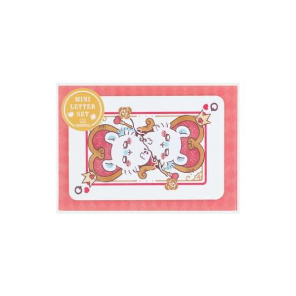 「レターセット」 ちいかわ グッズ 手渡し手紙セット キャラクター ミニレターセット トランプB ちょっとしたメッセージに便利なミニレター ちいかわ ハチワレ うさぎ達の何気ない日常を描いたX(旧：Twitter)に投稿される漫画が大人気イ...