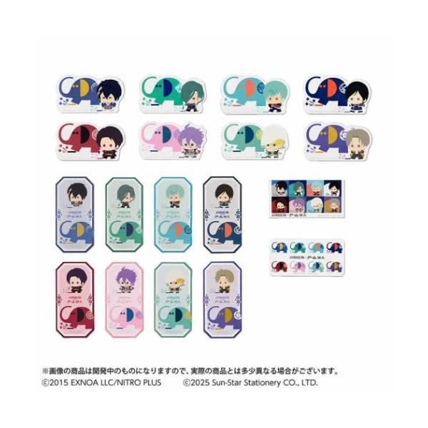 「ステッカー：キャラクター」 ダイカットステッカー 刀剣乱舞 ONLINE x アーム筆入 ステッカーコレクション 全18種の内どれか1個 サンスター文具 全部集めたくなるトレーディング雑貨シリーズ サービス開始10周年の[刀剣乱舞]と発売...