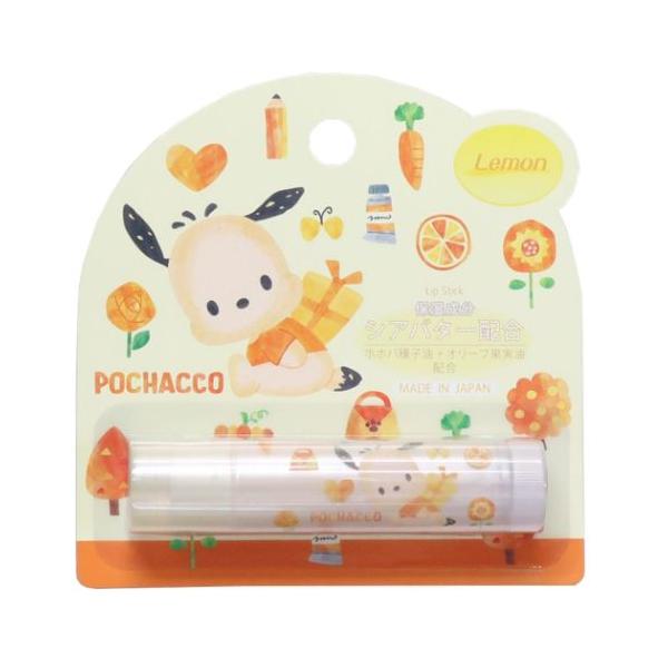 「コスメ雑貨」 ポチャッコ リップスティック サンリオ リップクリーム キャラクター ぷるぷる保湿  しっとり潤うかわいいリップスティック 大人気サンリオキャラクターグッズにまたまた可愛いnewアイテム登場こちらはしっとりうるおう[リップク...