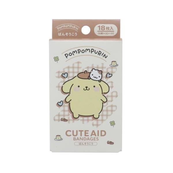 「絆創膏」 ポムポムプリン グッズ 絆創膏 キャラクター ばんそうこう 4 可愛いばんそうこうで傷口をやさしくガード 大人気サンリオキャラクターグッズにまたまた可愛いnewアイテム登場ポップでカラフルキュートな[絆創膏/ばんそうこう]にNE...