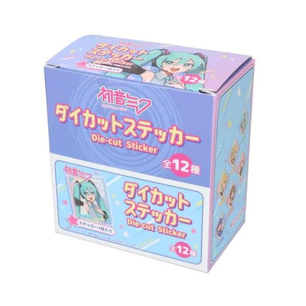 「ステッカー：キャラクター」 ステッカー キャラクター 初音ミク ダイカットステッカー 等身 全12種 24個入セット ボーカロイド サンタン 全部集めたくなるトレーディング雑貨シリーズ [電子の歌姫]とも呼ばれる世界中で大人気なVOCAL...