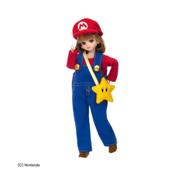 「おもちゃ」 おもちゃ リカちゃん スーパーマリオ リカちゃん マリオスタイル タカラトミー マリオのコスチュームを着たリカちゃんが登場！ タカラトミーの着せ替え人形[リカちゃん]グッズにまたまた可愛いnewアイテム登場[スーパーマリオ]の...