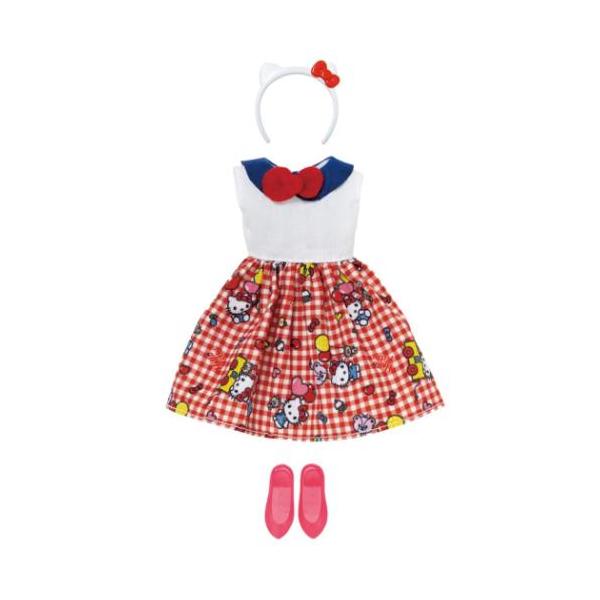 「おもちゃ」 おもちゃ リカちゃん マイチョイス サンリオキャラクターズ ワンピ＆カチューシャ ハローキティ タカラトミー [ハローキティ]のコーデがかわいく完成しちゃうドレスセット タカラトミーの着せ替え人形[リカちゃん]グッズにまたまた...