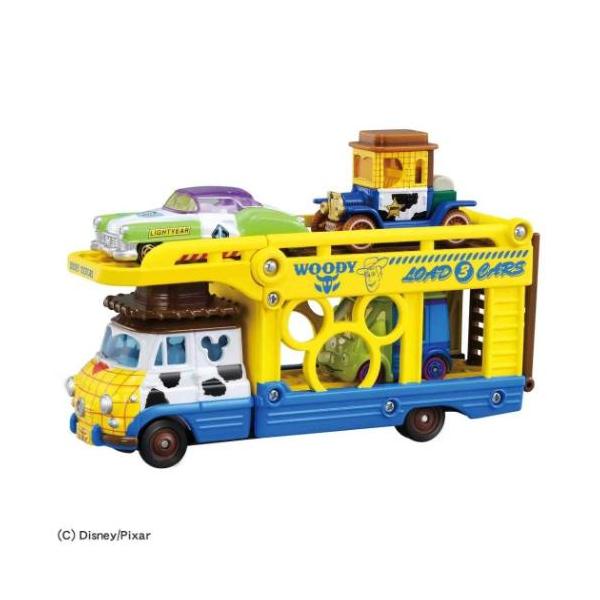 男の子大好き[TOMICA/トミカ]グッズにまたまた可愛いnewアイテム登場こちらはかわいい[ドリームトミカ]映画「トイストーリー5」の公開を記念して、ディズニーモータースからキャリアカーの「パルズトランポ ウッディ」が登場！ディズニーモー...