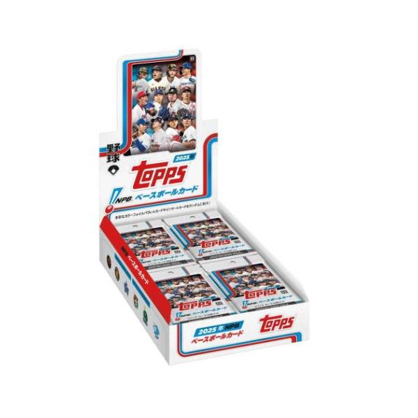 「コレクターグッズ」 コレクション雑貨 2025 TOPPS NPB ベースボールカード BOX 24パック入り(1パック10枚入) Topps社のオフィシャルトレーディングカード NPBで活躍するスター選手/ベテラン/ルーキーにフォーカス...