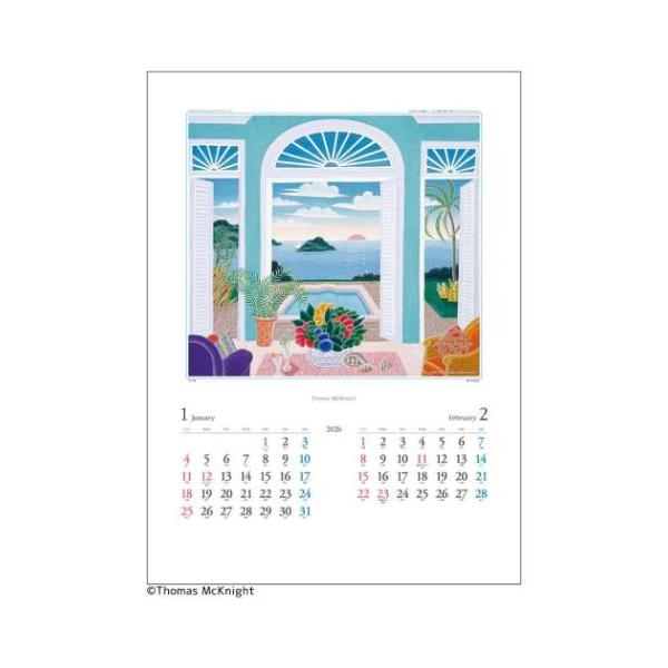 「アート」 2026 Calendar トーマス マックナイト 壁掛けカレンダー2026年 ART 海外作家 アート 毎年人気の McKNIGHTのカレンダー 日本でも人気のTOHMAS McKNIGHTの作品は、あのニューヨーク メトロポ...