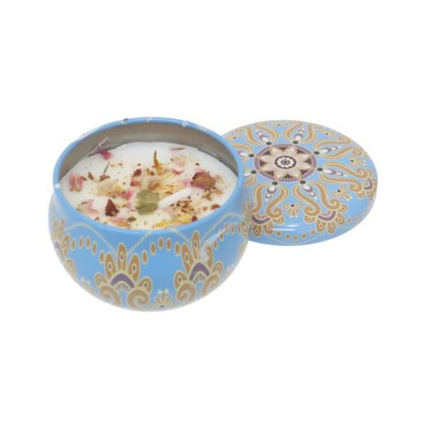 「芳香剤 お香 キャンドル」 キャンドル フレグランスキャンドル 缶入り ワイルドＷブルーベリー トモコーポレーション ギフトにもピッタリ！パッケージからかわいいキャンドル登場 毎日が楽しくなるキュートなZAKKAシリーズこちらは缶入りの可...