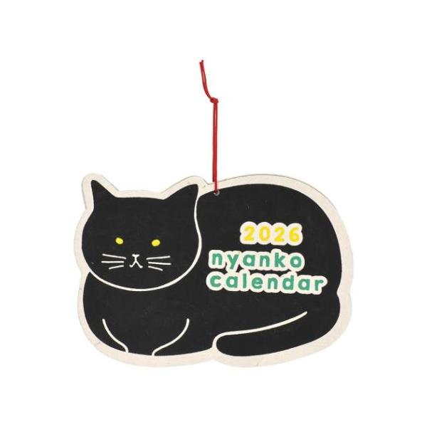 「猫/キャット」 壁掛けカレンダー2026年 シェイプカレンダー にゃんこ 2026Calendar ねこ トモコーポレーション ヒマラヤのぬくもりをあなたの手に。手漉きロクタ紙カレンダー ネコ好きだからわかるあんな表情、こんな仕草がぎゅっ...