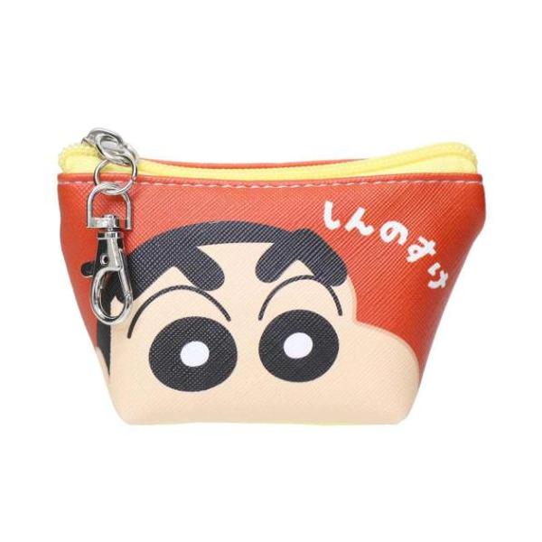 「ミニポーチ クリアポーチ」 クレヨンしんちゃん アニメキャラクター ミニポーチ 三角ミニポーチ イヤホンやリップ、目薬など小物の収納に便利 大人気アニメ[クレヨンしんちゃん]グッズにまたまた可愛いnewアイテム登場こちらはイヤホン、リップ...