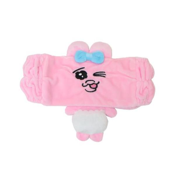 「ヘアアクセサリー」 ヘアバンド おぱんちゅうさぎ ヘアアクセ てへぺろ お風呂上りやスキンケア、メイクなどに便利なヘアバンド 人気クリエイター「可哀想に！」が描く[おぱんちゅうさぎ]グッズにまたまた可愛いnewアイテム登場こちらはお風呂上...