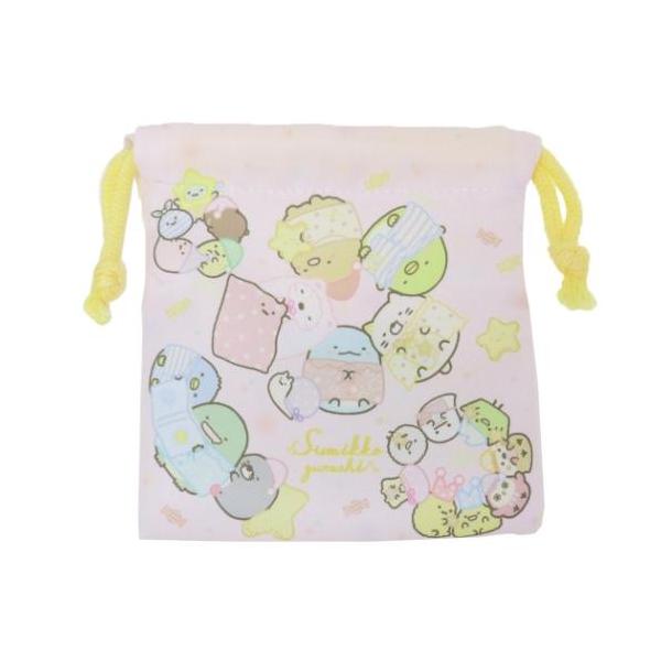「巾着袋」 すみっコぐらし グッズ きんちゃく サンエックス キャラクター Chocotto巾着 ちょこっと巾着 おでかけにぴったりな小さな巾着 サンエックスの大人気キャラクター[すみっこぐらし]グッズにまたまた可愛いnewアイテム登場こち...