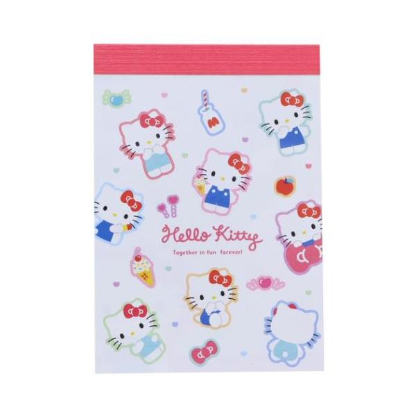 「メモ帳」 ハローキティ ミニミニメモ サンリオ メモ帳 キャラクター サッと取り出してメモできる超便利なちっちゃいメモ 大人気サンリオキャラクターグッズにまたまた可愛いnewアイテム登場こちらは定番アイテム[ミニメモパッド]中のメモの絵柄...