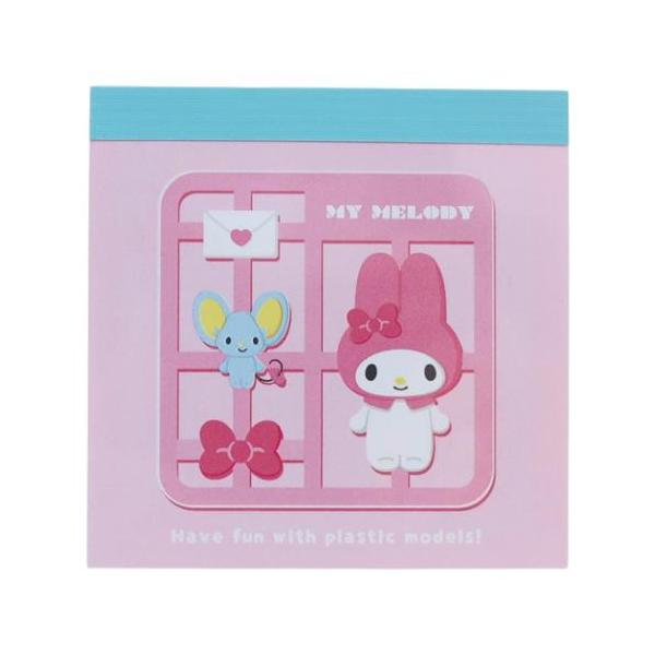 「メモ帳」 マイメロディ グッズ メモ帳 サンリオ キャラクター プラスチックモデル風デザインのミニメモ登場 大人気サンリオキャラクターズのキュートなステーショナリーシリーズこちらは定番アイテム[ミニメモパッド]中のメモは2柄各35枚入って...