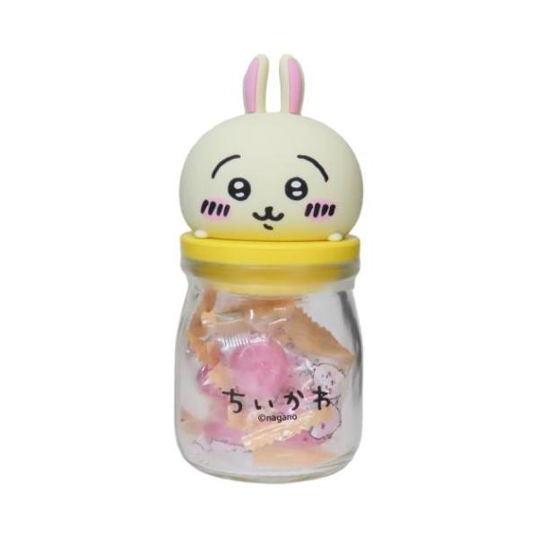 「食玩 お菓子」 ちいかわ グッズ お菓子 キャラクター キャンディボトル うさぎ フタからちょこっと飛び出しているようなデザインがかわいい ちいかわ ハチワレ うさぎ達の何気ない日常を描いた Twitterに投稿される漫画が大人気イラスト...