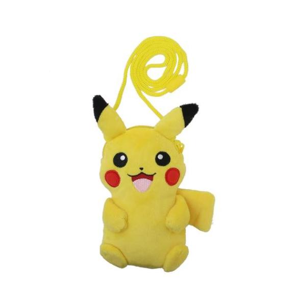 「ポーチ ポシェット」 ポケットモンスター ぬいぐるみネックポーチ ポケモン ポシェット キャラクター ピカチュウ 小物やお菓子など入れて持ち歩けるかわいいポーチ 大人気[POCKET MONSTER/ポケットモンスター]グッズにまたまた可...