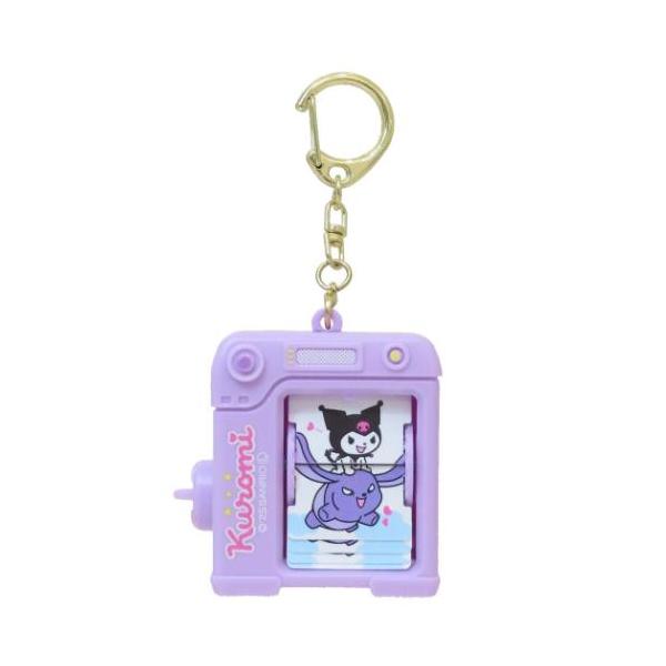 「おもちゃ」 クロミ おもちゃ パラパラ漫画キーホルダー サンリオ つまみをまわして放すとイラストが動き出す 大人気サンリオキャラクターグッズからまたまた可愛いnewアイテム登場こちらはバッグにつけてもかわいい[パラパラ漫画キーホルダー]つ...