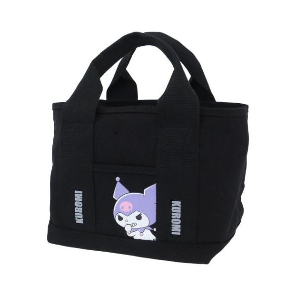「ランチトート」 クロミ キャラクター ランチバッグ 帆布仕切りミニトートバッグ サンリオ シネマコレクション限定デザイン商品！ 大人気サンリオキャラクターグッズにまたまた可愛いnewアイテム登場とっても使いやすい[ランチバッグ]お散歩など...