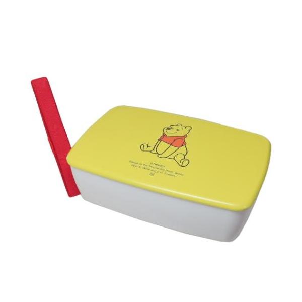 「お弁当箱 シール容器」 くまのプーさん 漆器一段ランチBOX 600ml ディズニー お弁当箱 キャラクター Funny Faces プーさんのユニークな表情が可愛いキッチン＆ランチシリーズ 大人気ディズニーキャラクターのキュートなランチ...