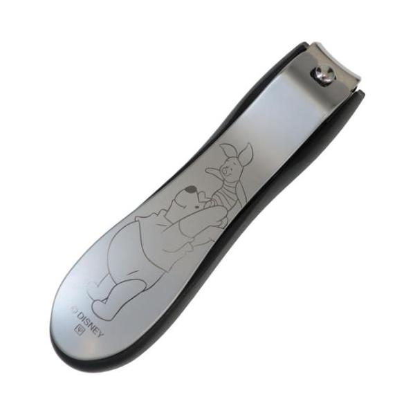 「健康 衛生雑貨」 くまのプーさん 衛生雑貨 ステンレス爪切り プー＆ピグレット ディズニー ツメを傷つけない本格刃付 大人気ディズニーキャラクターグッズにまたまた可愛いnewアイテム登場こちらは本格刃付のスタイリッシュな高級ツメ切り爪キャ...