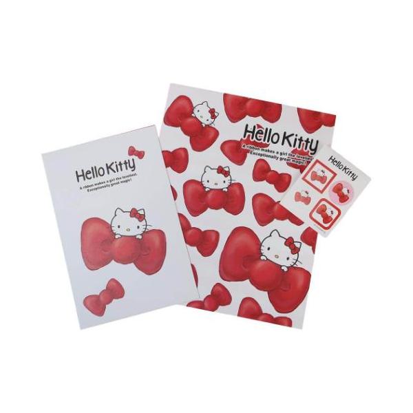 「レターセット」 ハローキティ レターセット 手紙セット りぼん サンリオ 山野紙業 大切な人に贈りたくなるかわいいLETTER SET 大人気サンリオキャラクターのキュートなステーショナリーシリーズこちらは定番アイテム[レターセット]便箋...