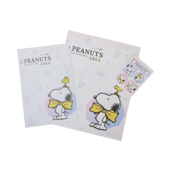 「レターセット」 スヌーピー グッズ レターセット ピーナッツ キャラクター 大切な人に贈りたくなるかわいいLETTER SET 大人気[PEANUTS/SNOOPY]のキュートなステーショナリーシリーズこちらは定番アイテム[レターセット]...