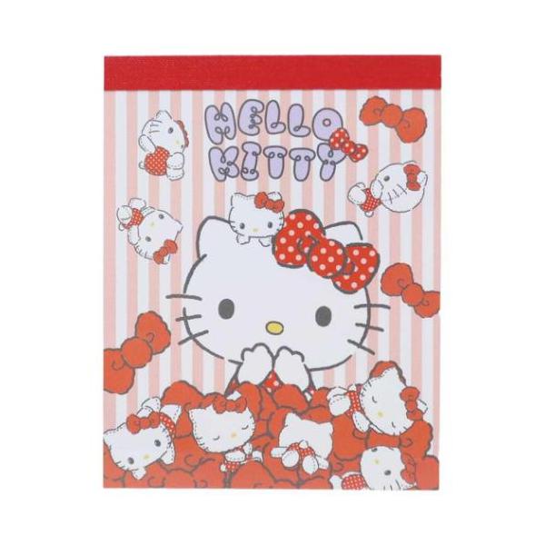 「メモ帳」 ハローキティ ミニメモ ミニミニメモ メモ帳 ぬいぐるみパニック サンリオ サッと取り出してメモできる超便利なちっちゃいメモ 大人気サンリオキャラクターのかわいいステーショナリーシリーズこちらは定番アイテム[ミニメモパッド]中の...