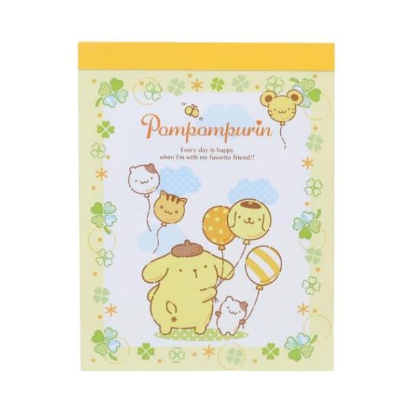 「メモ帳」 ポムポムプリン グッズ メモ帳 サンリオ キャラクター ミニメモ ミニミニメモ サッと取り出してメモできる超便利なちっちゃいメモ 大人気サンリオキャラクターのかわいいステーショナリーシリーズこちらは定番アイテム[ミニメモパッド]...