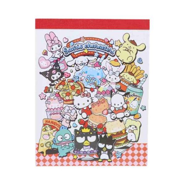 「メモ帳」 メモ帳 サンリオキャラクターズ ミニメモ ミニミニメモ アメリカンダイナー Sanrio 山野紙業 サッと取り出してメモできる超便利なちっちゃいメモ 大人気サンリオキャラクターのかわいいステーショナリーシリーズこちらは定番アイテ...