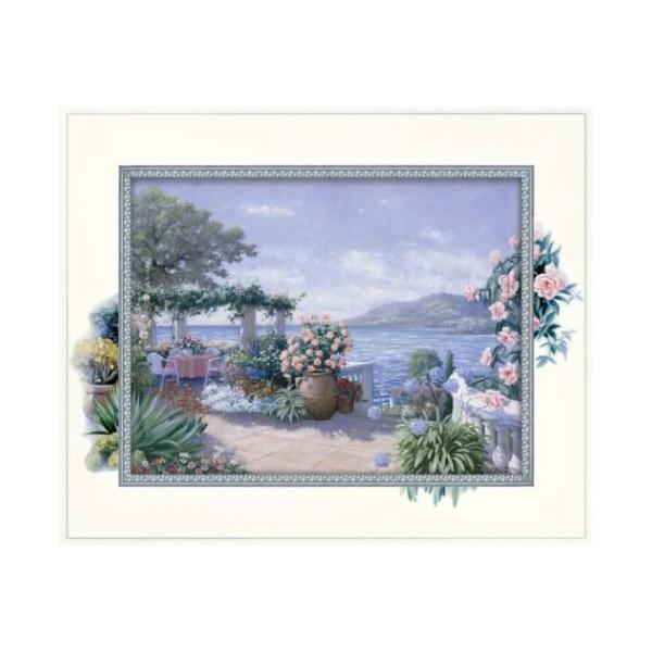 「取寄品」 「風景画」 風景画 ピーターモッツ ビッグアート マグニフィセント ビュー Mサイズ BA-06012 新築祝いなどにおすすめ  お花いっぱいの優しい雰囲気の風景画 作家：ピーター モッツ/オランダ男性作家人気アーティスト、ピー...