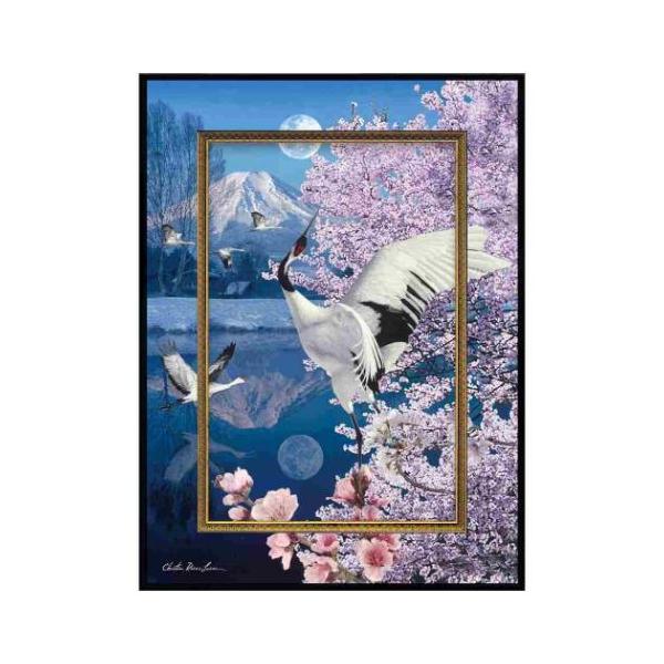 「取寄品」 「風景画」 ビッグアート Mサイズ クリスチャン リース ラッセン 風景画 ユーパワー ラッセンの世界がフレームまで平がるダイナミックなアート 作家：クリスチャン リース ラッセン/アメリカ男性作家鮮やかで美しいクリスチャン リ...