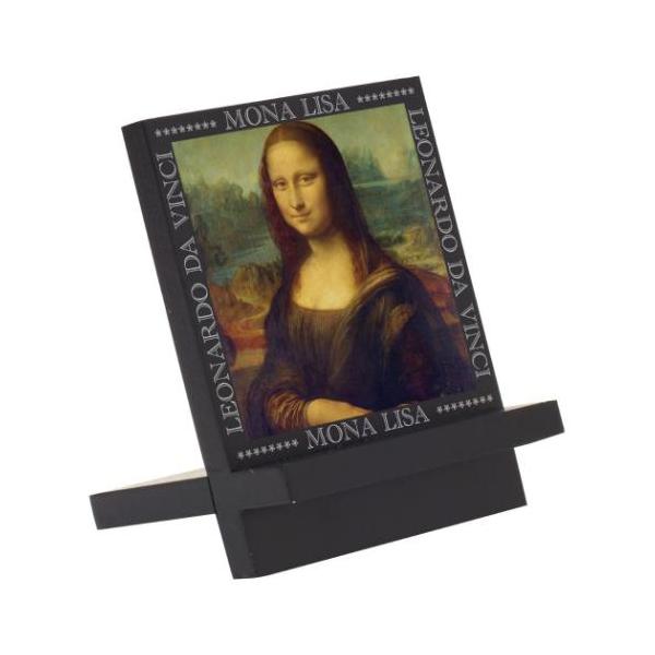 「取寄品」 「イーゼル 壁掛け金具」 イーゼル レオナルドダヴィンチ 名画 木製イーゼルアート EA-00812 モナリザ インテリア スマホなどを置くのに便利なアートイーゼル 様々な名画が木製イーゼルになりましたスマホなどを置くのに便利な...