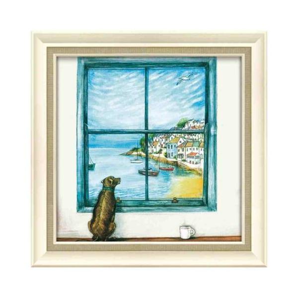 「取寄品」 「インテリアパネル」 額付きポスター ジョーラム Joe Ramm ハーバー ハリー JR-10009 絵画を飾ってワンランク上のお洒落な空間に 作家：ジョー ラム/イギリス女性作家イラストレーターになるべくハーロー美術学校に入...