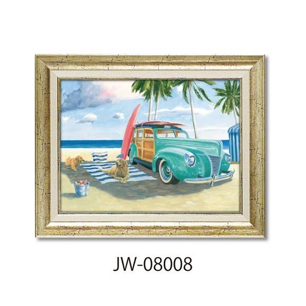 「取寄品」 「風景画」 額付きポスター ジェームスウィーンズ James Wiens ビーチ ライド2 絵画を飾ってワンランク上のお洒落な空間に 作家：ジェームス ウィーンズ　/カナダ男性作家20年以上のキャリアを誇るアーティスト。主に油絵...