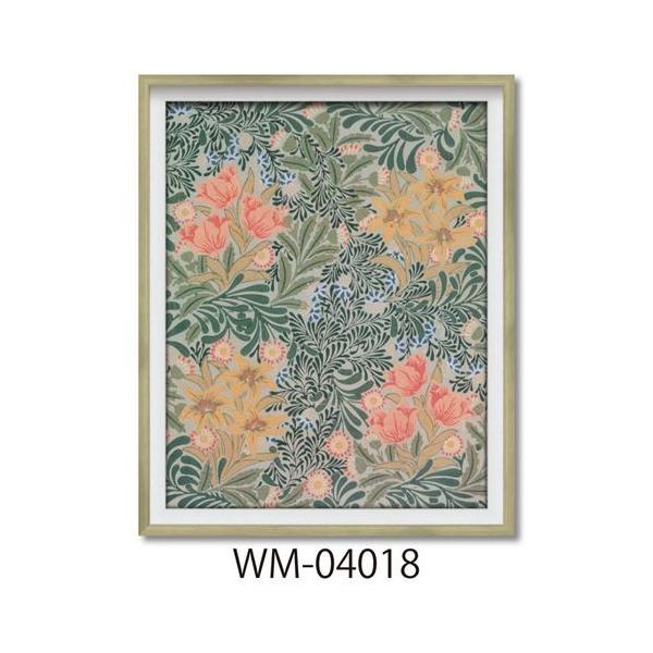 「取寄品」 「フラワーアート」 William Morris ウィリアムモリス 額付きポスター ユーパワー バウワー ウィリアムモリスのモダン ファンタジーな世界を演出 作家：ウィリアム モリス/イギリス男性作家1834年イギリス ロンドン...