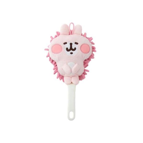 「洗濯 清掃用品」 カナヘイの小動物 グッズ 掃除用品 キャラクター ハンディモップ うさぎ ハンドル付きで細かい所のお掃除にぴったり カナヘイの小動物シリーズから、かわいいうさぎのハンディーモップが登場です！うさぎの姿がとってもかわいいハ...