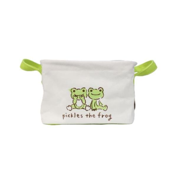 「ストレージボックス おもちゃ箱」 かえるのピクルス ミニストレージボックス 収納ボックス pickles the frog 小さめサイズで可愛らしいストレージボックス 大人気[ピクルス ザ フロッグ/かえるのピクルス]グッズにまたまた可愛...