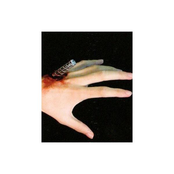 特殊メイクパーツ「Impaled]簡単に脱着できます。パーツを好きな場所に接着剤（スピリッツガム）で貼り、血のりを塗れば出来上がり！！さらに本格的にやりたい場合は、ライニングカラーや、フレッシュラテックスを使用してくださいね。どこまで完璧を...