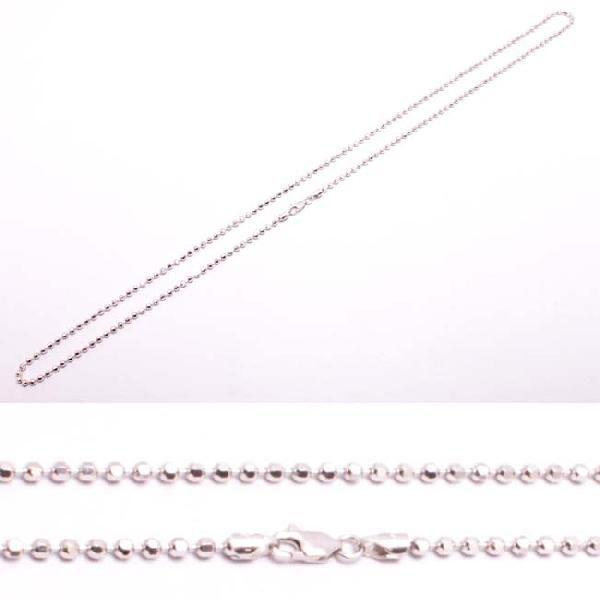 商品コード:A0205500015ブランド:ニューエラ / New Era品番:-カラー:シルバースタイル:ダイヤモンド カット ボール チェーン生産国:イタリア素材:シルバー925 (スターリングシルバー)付属品:-全長：750mm(チェ...