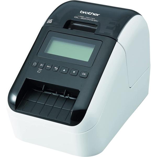 商品コード:B0607000011ブランド:brother / ブラザー品番:QL-820NWBcカラー:ホワイト付属品:お試しDKラベル1本（幅29ｍｍ×長さ90mm 宛名ラベル100枚）、お試しDKテープ1本（幅62mm長尺2色テープ5...