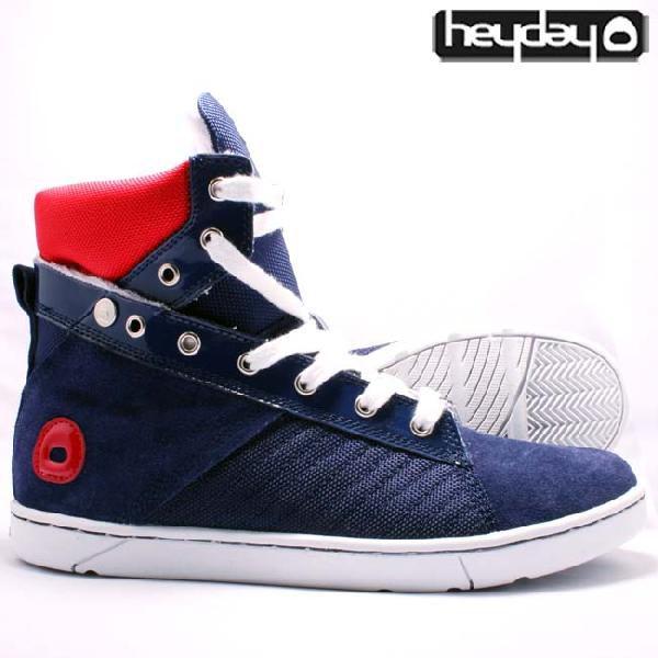 商品コード:-品番:JKC1013 カラー:ブルー レッドスタイル:Shoes / 靴(シューズ)生産国:中国素材:アッパー：革製 , ソール：ラバー付属品：ブランドオリジナルステッカー・注目のスニーカーブランド「Heyday」より新作スニ...