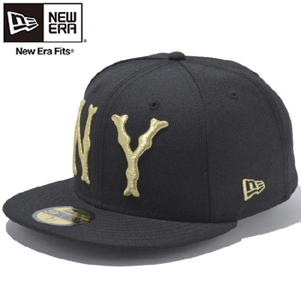 商品コード:N0100102697ブランド:New Era / ニューエラ品番:N0020090 11121683カラー:ブラック メタリックゴールドスタイル:帽子（キャップ） 5950 FIFTY NINE FIFTY 59FIFTY生産...